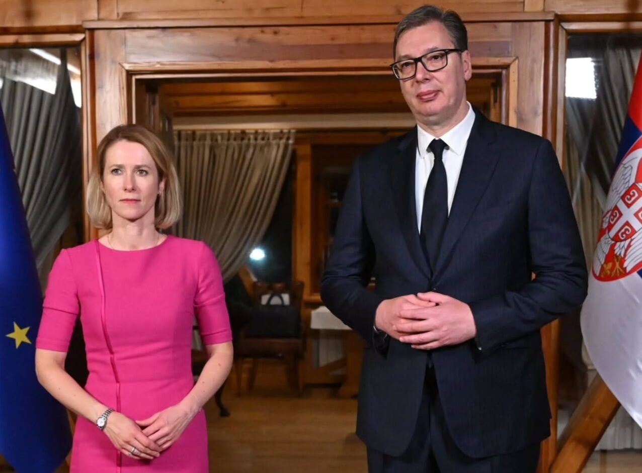 VUČIĆ POSLE SASTANKA SA KALAS Srbija teži članstvu u EU i ima kapacitet da doprinese očuvanju ...